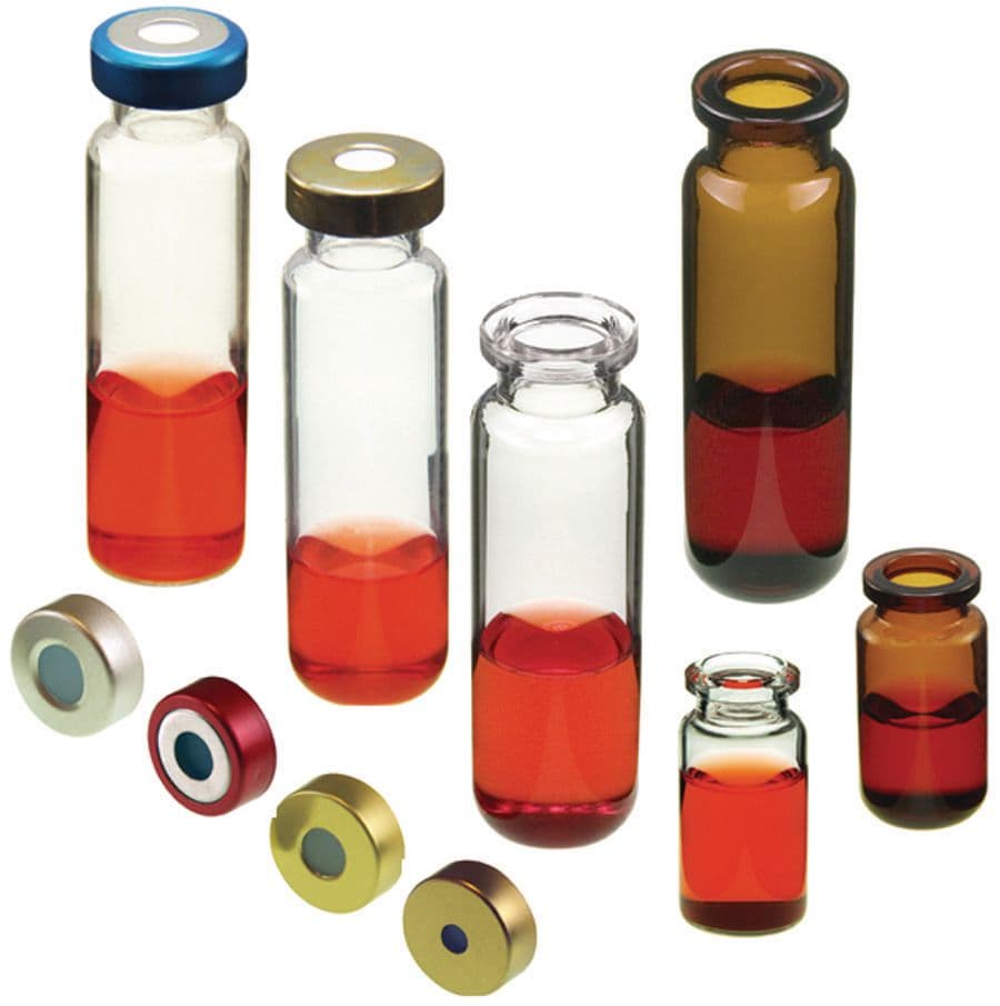 Amber Headspace Vials SPME Crimp Neck South Korea-HPLC GC Vials Supplier